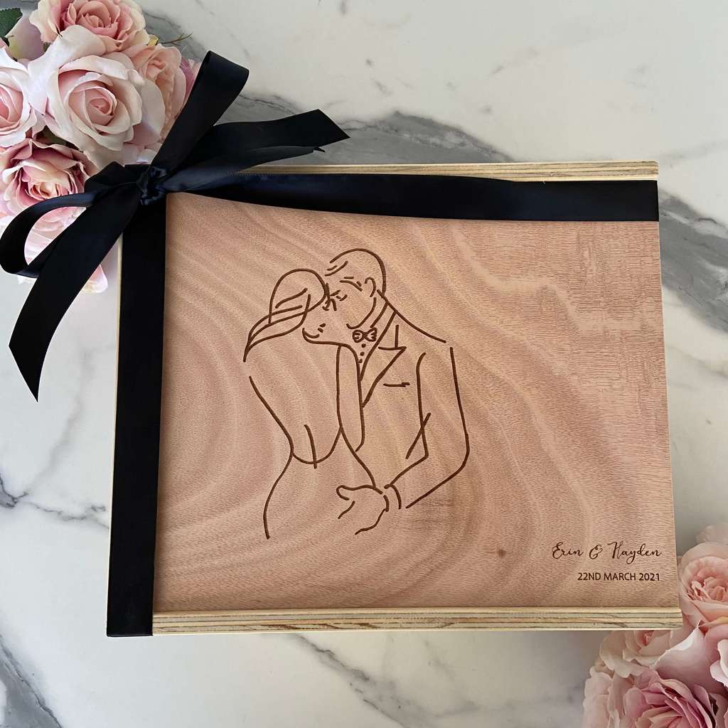 Bride & Groom Keepsake Box – The Lovebox Co