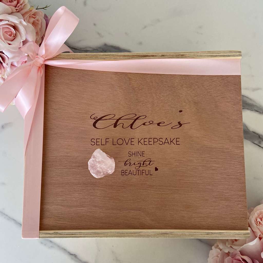 Self Love Personalised Keepsake Box – The Lovebox Co