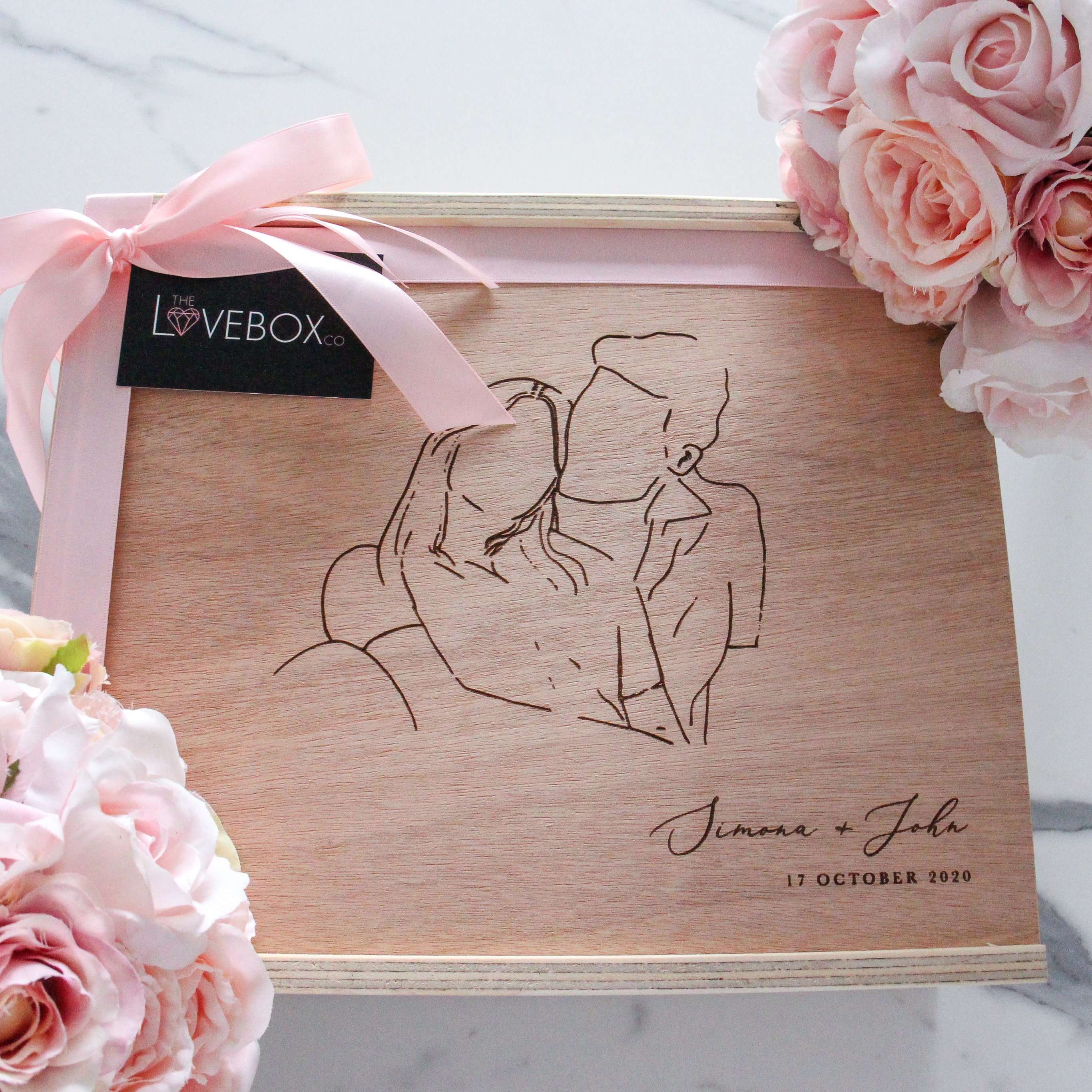 Customised Bridal Keepsake Box – The Lovebox Co