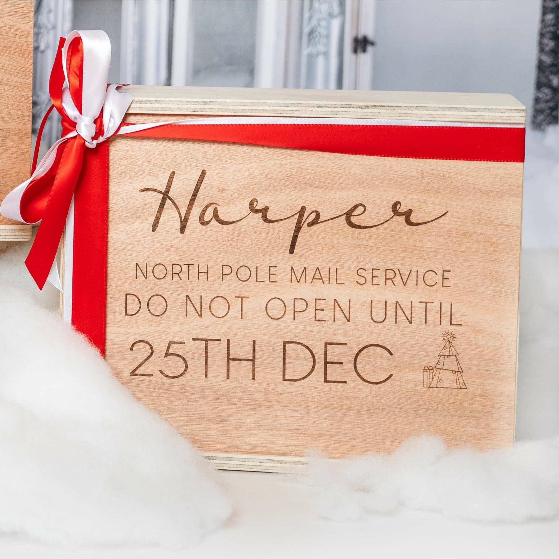 North Pole Mail Service Keepsake Box – The Lovebox Co